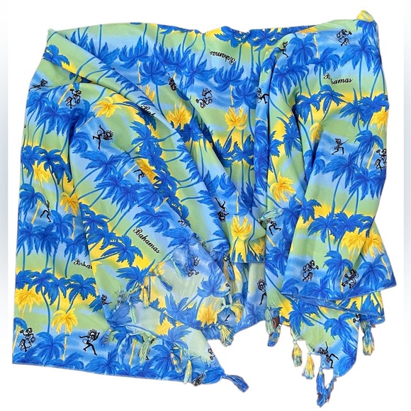 Source Unknown | Swim | Bahamas Beach Wrap Swim Suit Cover Up Size S ...
